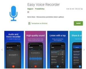 7 Aplikasi Perekam Suara Terbaik dan Gratis di Android - Hallo GSM