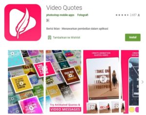8 Aplikasi Pembuat Quotes Video Ala Editor Berkelas - Hallo GSM