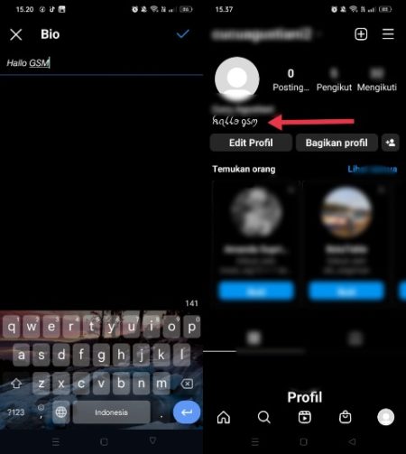 Cara Membuat Tulisan Miring di IG Biar Makin Estetik - Hallo GSM