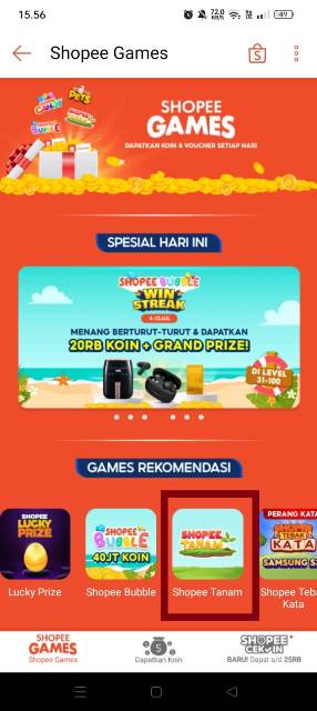 Mudah! Begini Cara Main Game di Shopee agar Dapat Hadiah - Hallo GSM