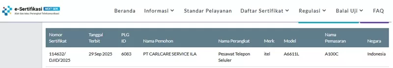 Itel A100C Direstui Postel dan TKDN, Siap Masuk Indonesia - Hallo GSM